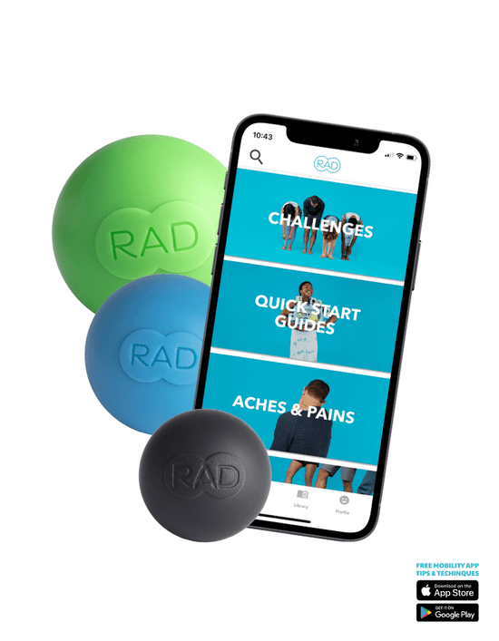 Massage Ball Set for Trigger Point Release - RAD Rounds