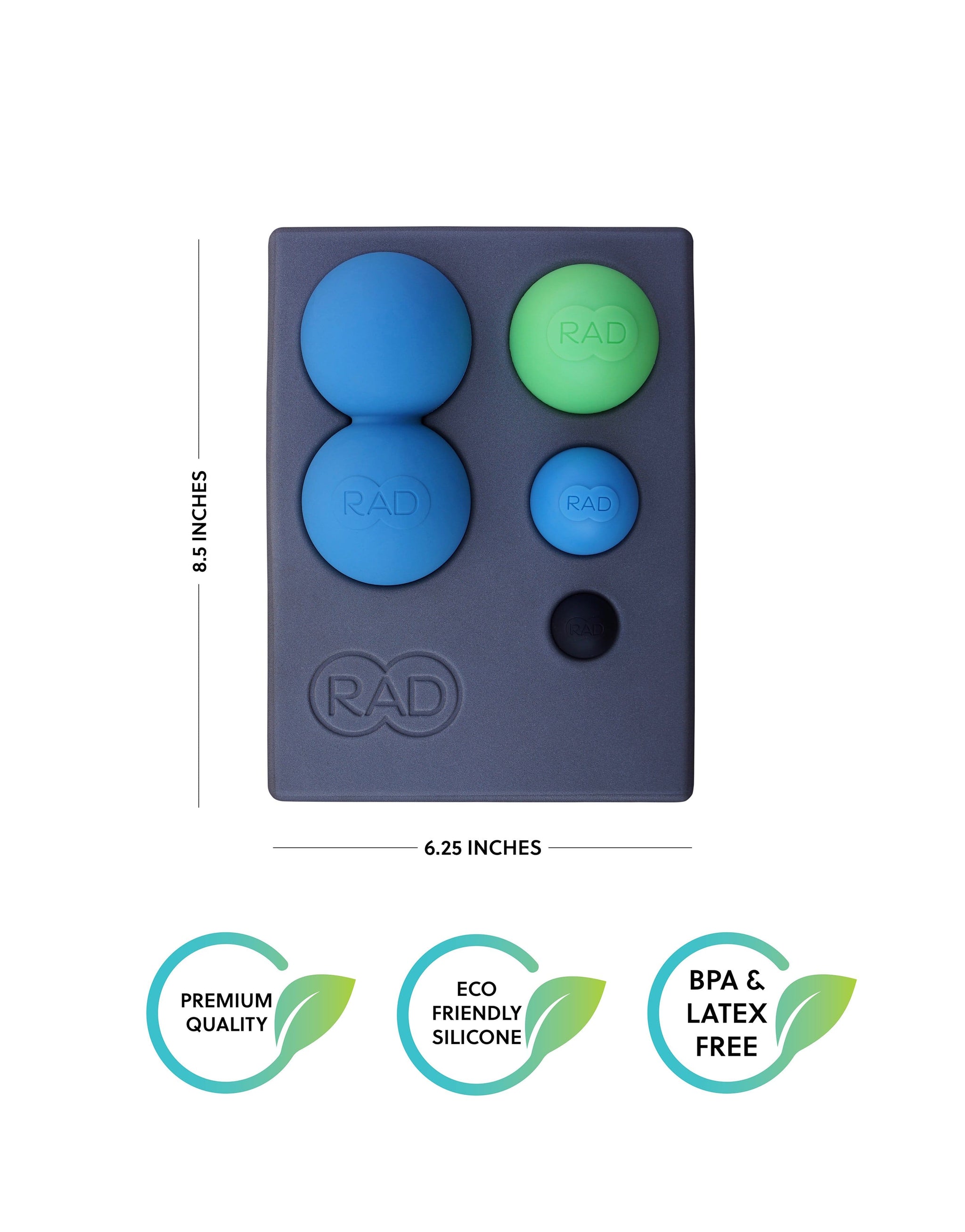 Point Release Muscle Massage Kit - Trigger Point Release - RAD Roller